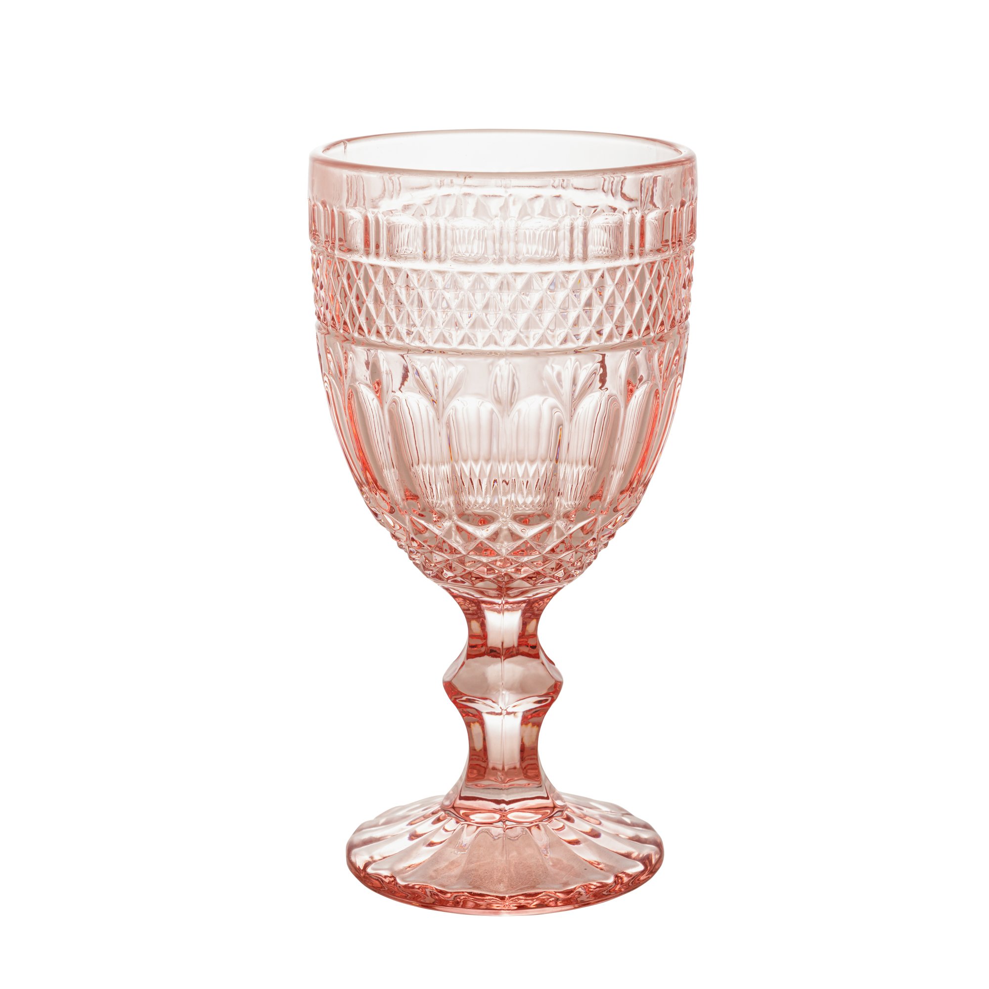 Jogo 6 Taças para Água Brand 345 ml Rosa